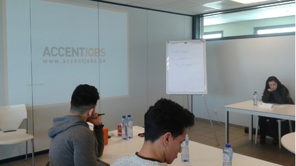 Call center training bij Accent Jobs - Visitatie